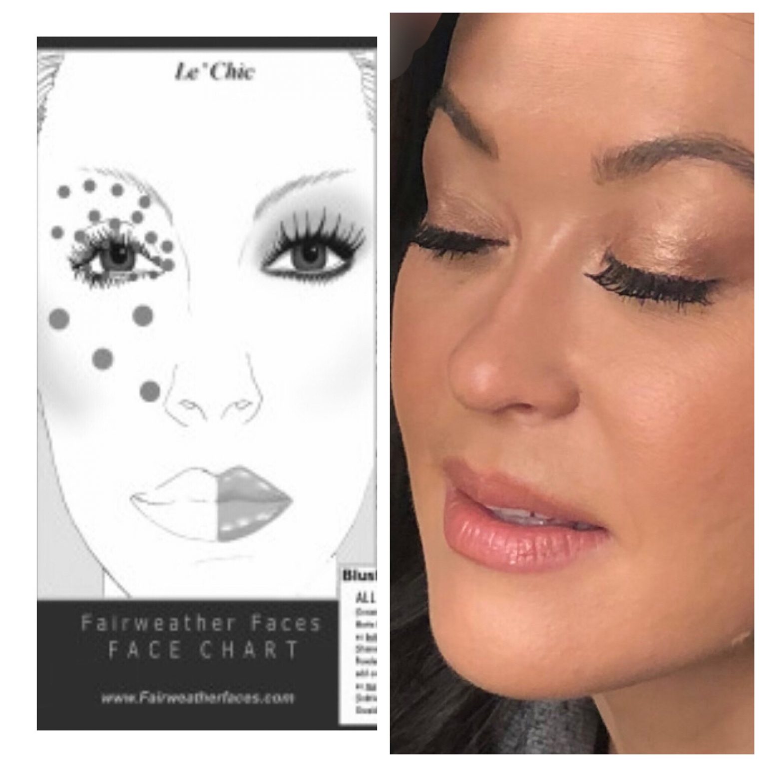 Color-Coded Face Charts / Products – Fairweather Faces