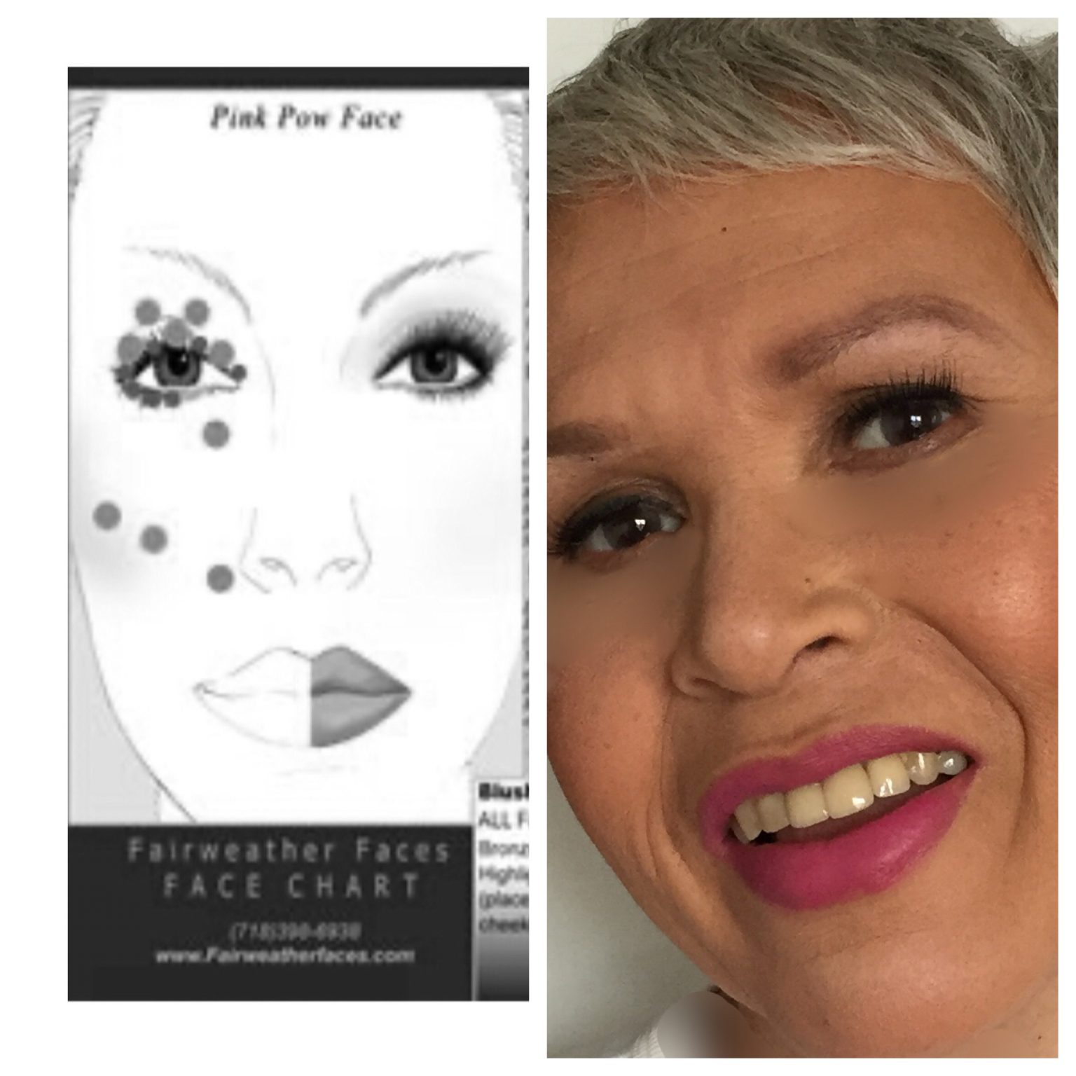 Color-Coded Face Charts / Products – Fairweather Faces